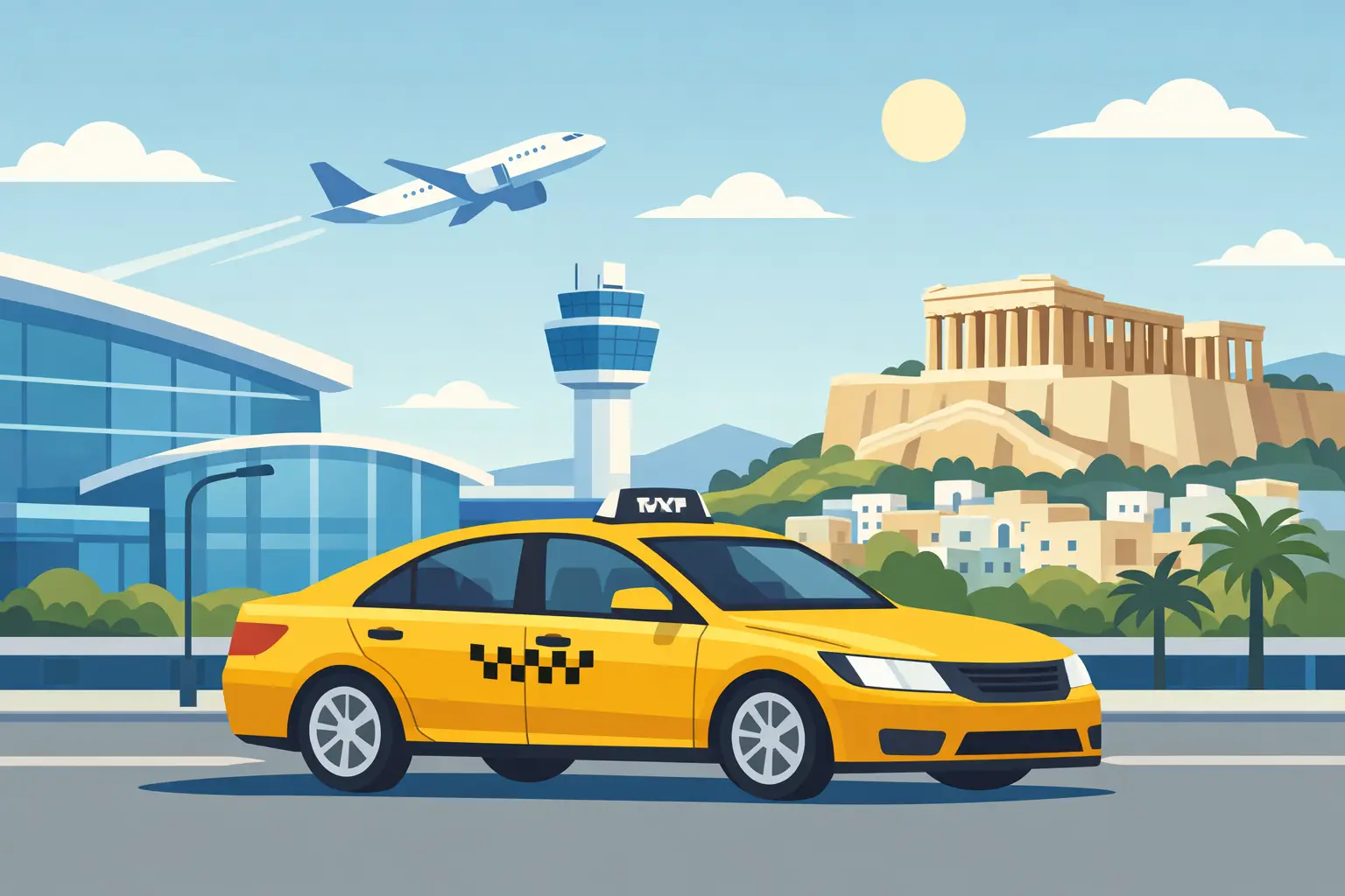 How Much Is a Taxi From Athens Airport? – Athens Taxi Service ...